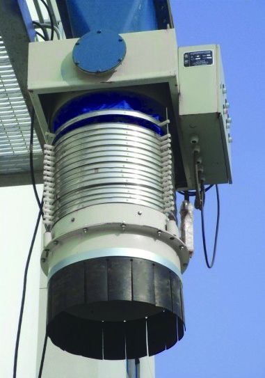 Torex Vortex Telescopic Chute Untuk Silo Rice Grain Semen Gandum ...
